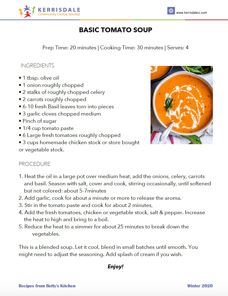 Basic Tomato Soup Basic Tomato Soup